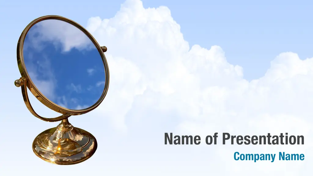 Mirror Reflection PowerPoint Templates Mirror Reflection PowerPoint Backgrounds Templates For 