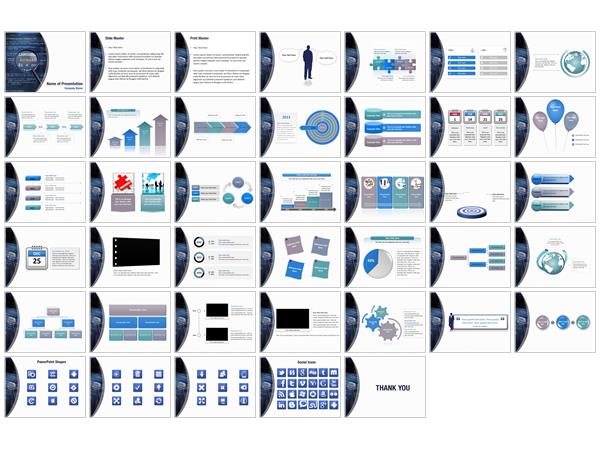 C Program Code Powerpoint Templates C Program Code Powerpoint 6657
