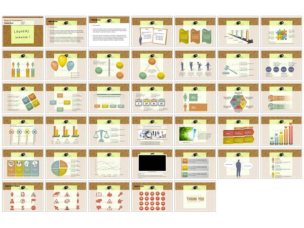 Lawyer Career PowerPoint Templates - Lawyer Career PowerPoint ...