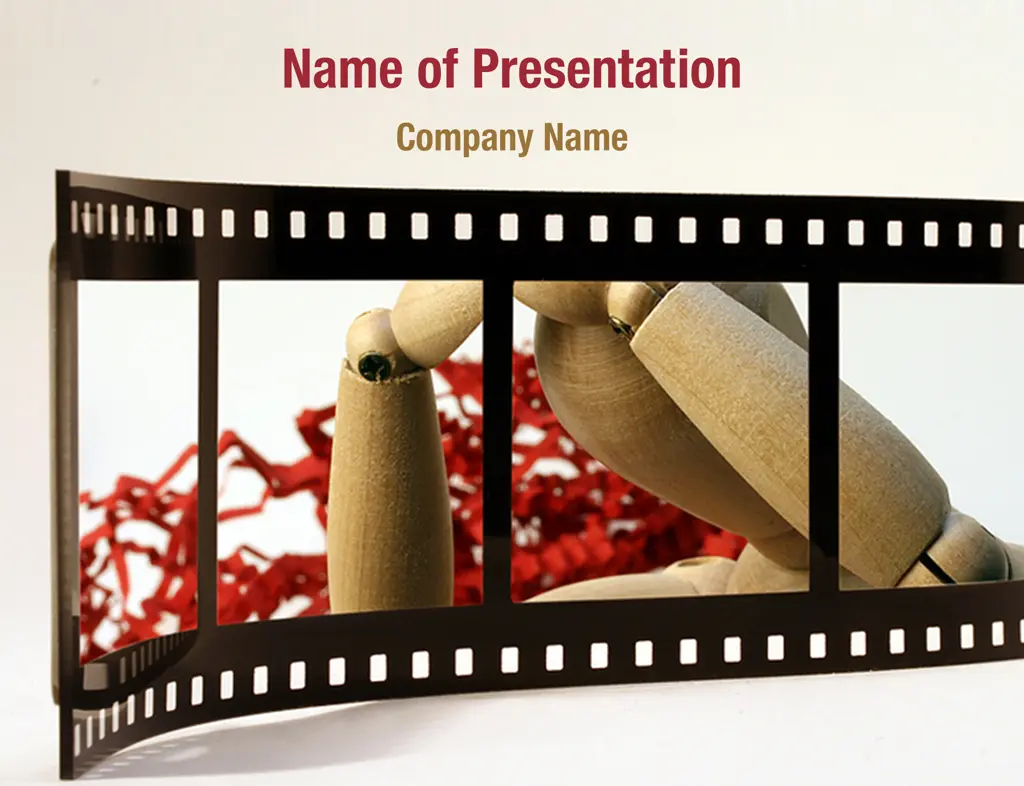 Movie Reel PowerPoint Templates Movie Reel PowerPoint Backgrounds 