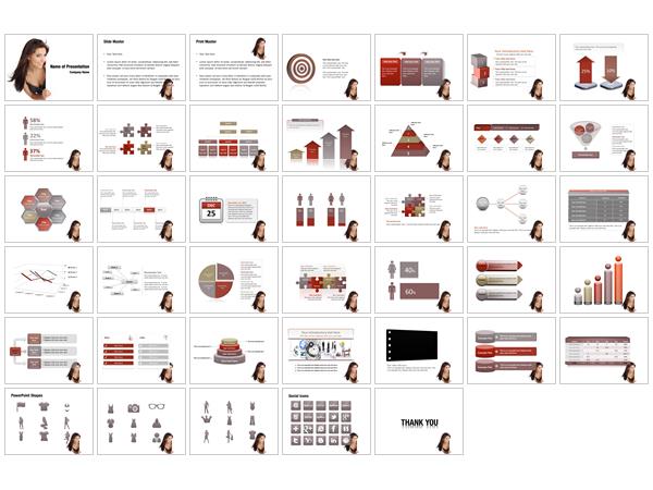 Women PowerPoint Templates - Women PowerPoint Backgrounds, Templates ...